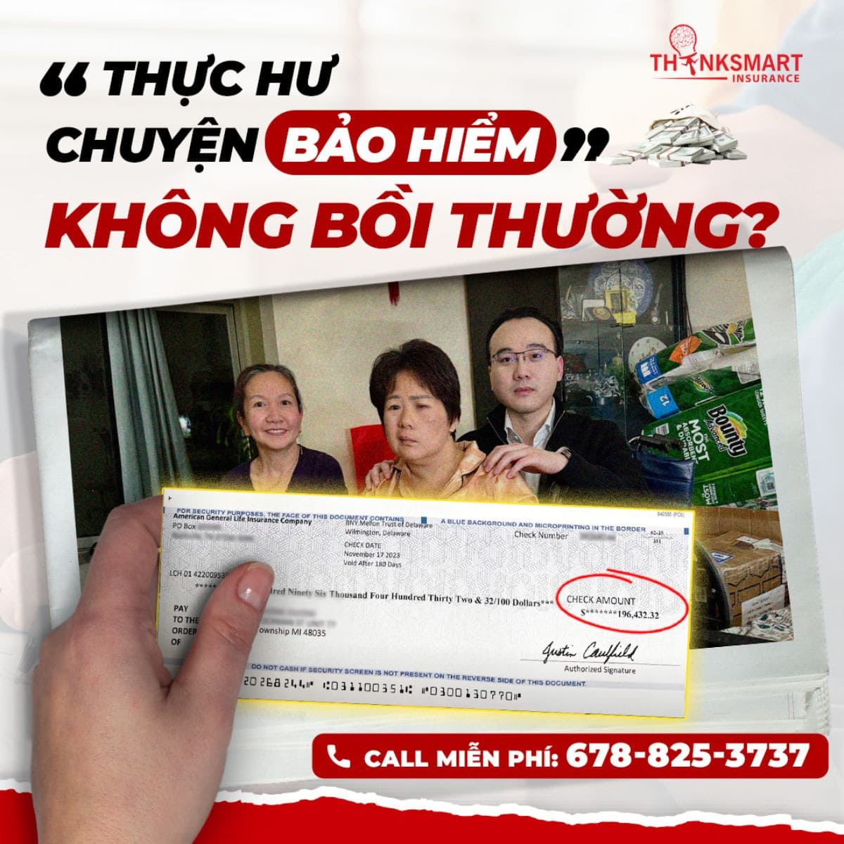 Mrs. Hong's story: Received $200,000 Insurance Compensation